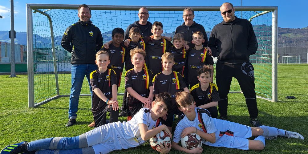 Die E-Junioren mit neuem Dress | Altstätten