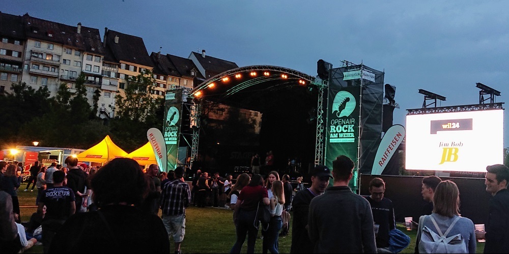 OPENAIR ROCK-AM-WEIER IN WIL WETTERBEDINGT ABGEBROCHEN | Kultur